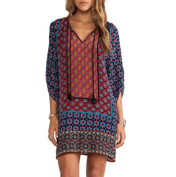 Tolani | Tops | Tolani Linden Silk Dress Scarf Print Size X | Poshmark